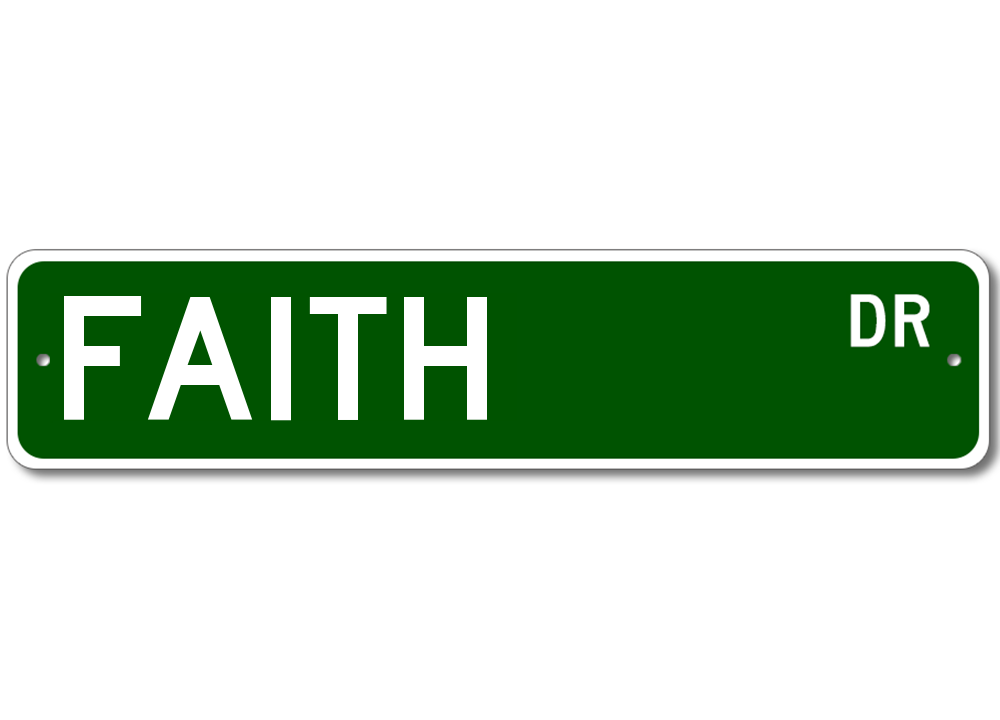 Faith Street Signs
