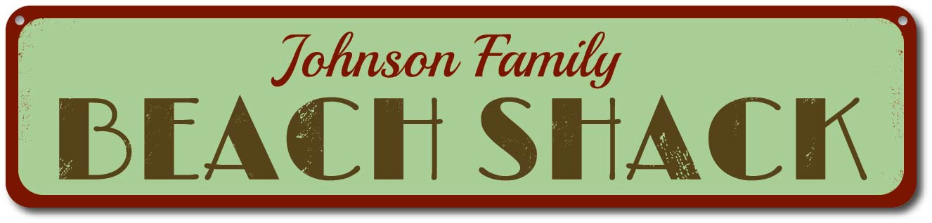 Beach Shack Sign, Personalized Beach House Sign, Beach House Sign ...